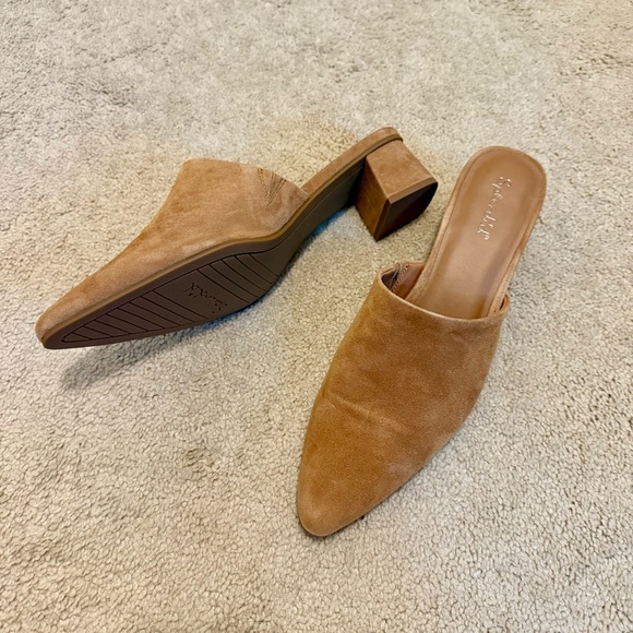 Splendid | Shoes | Splendid Lyn Block Kitten Heel Mule | Poshmark